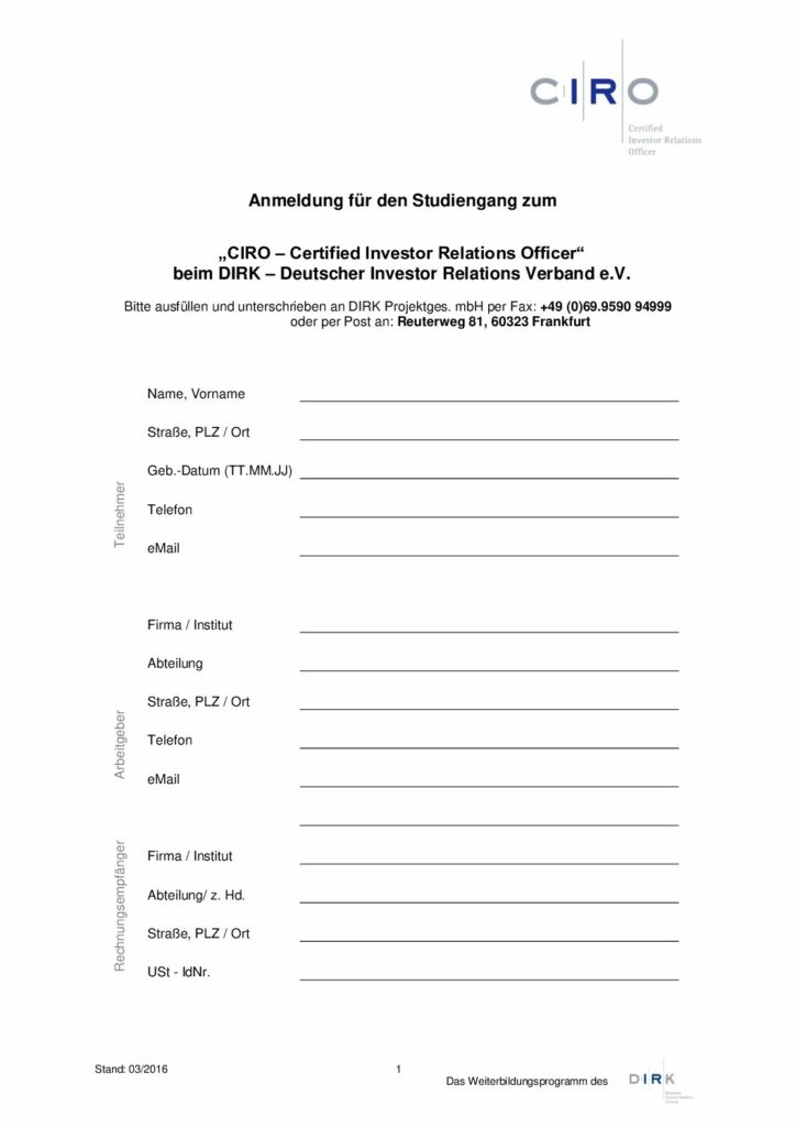 CIRO – Certified Investor Relations Officer › DIRK - Deutscher Investor ...